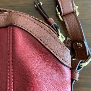boc | Bags | Boc Shoulder Bag Burgundybrown | Poshmark